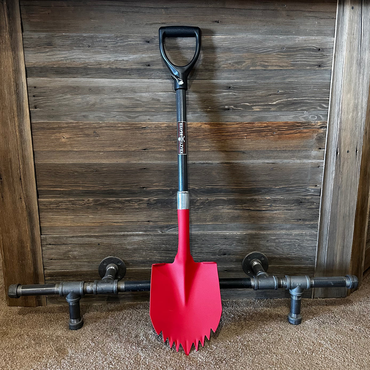 Factory Second Krazy Beaver Shovel #21 (Textured Red Head / Black Hand ...